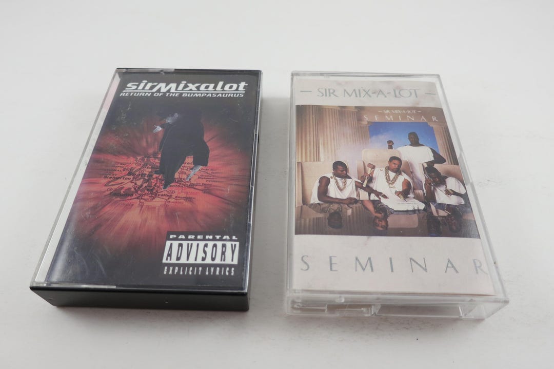 1990's Sir Mix-a-lot Rap Cassette Tapes Seminar Swass Return of the ...