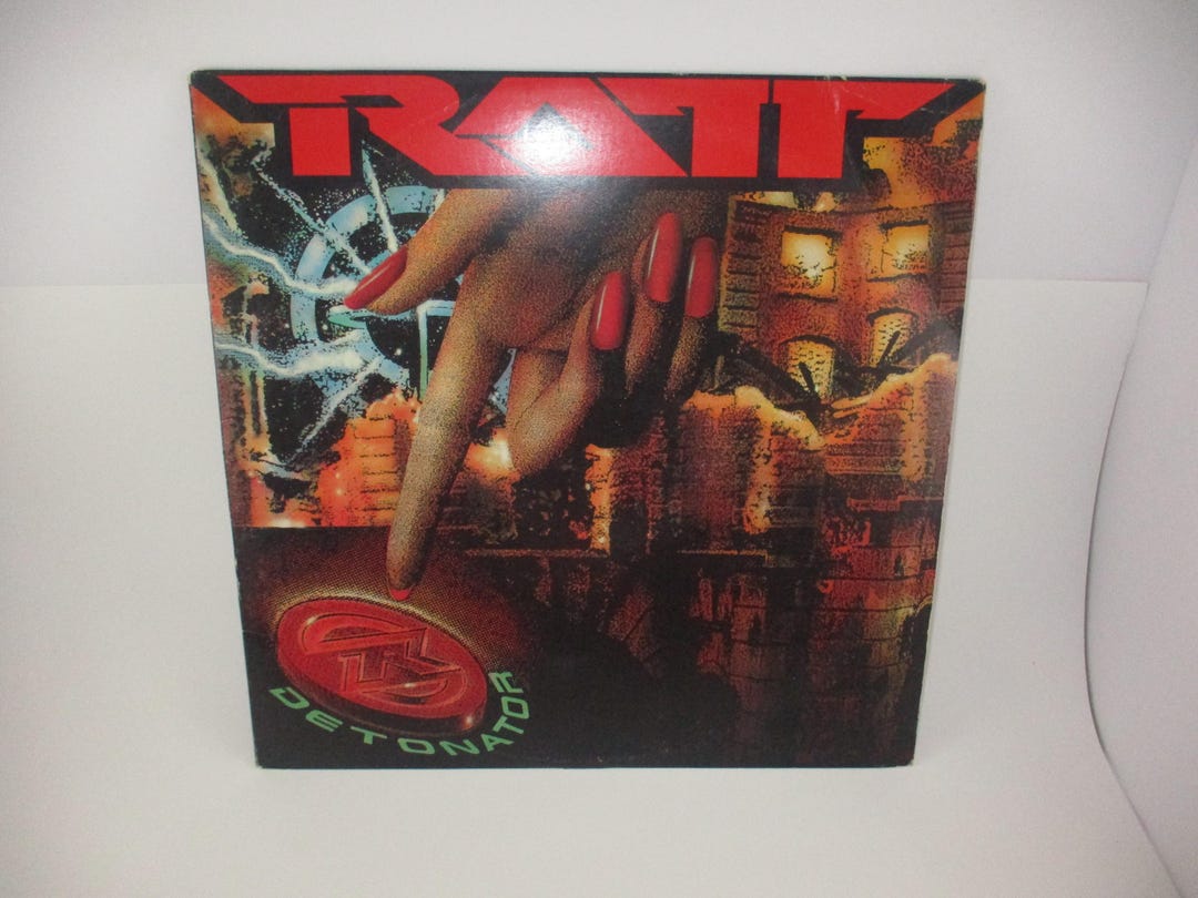 Vintage 1990 Vinyl LP Record Detonator Ratt Club Edition Excellent ...