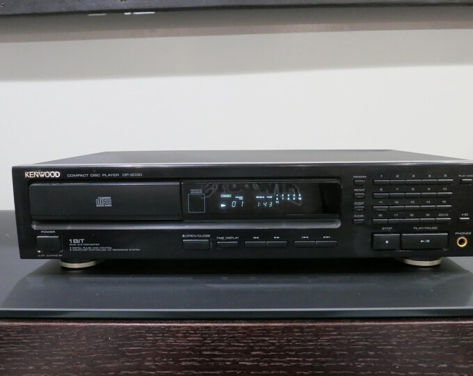 Vintage 1991 Kenwood CD Player Works Perfect Kenwood Quality - Etsy