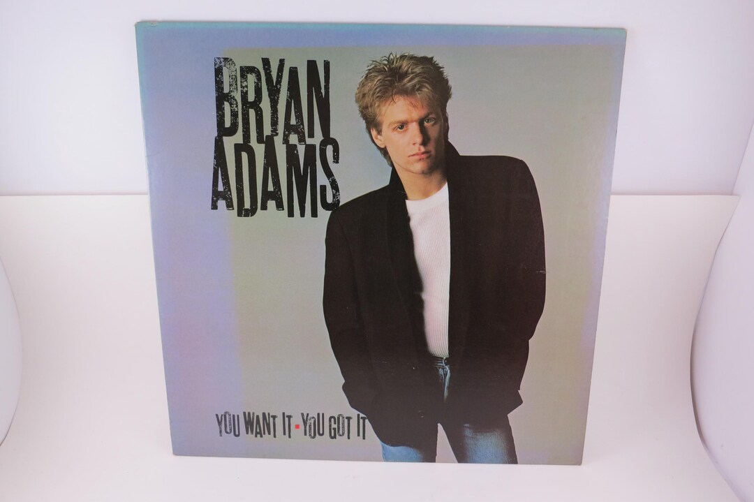 Vintage 1983 Vinyl LP Record Bryan Adams You Want It You Got It ...