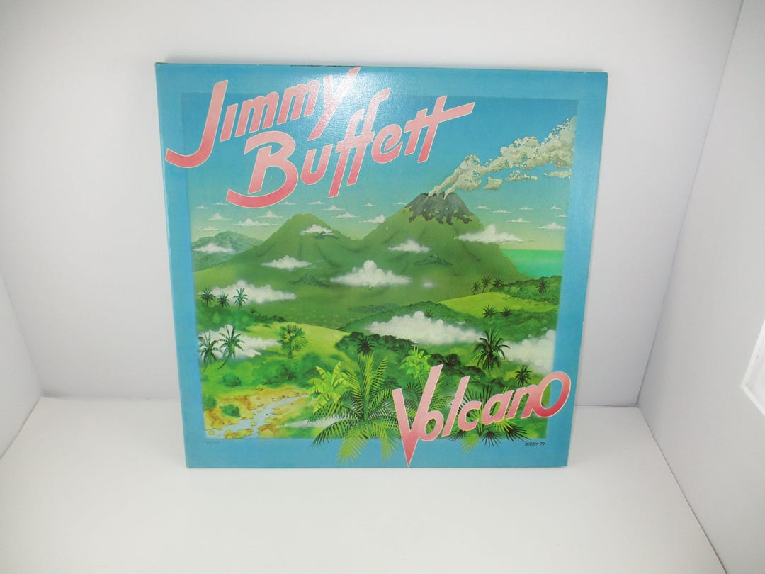 Vintage 1979 Vinyl LP Record Jimmy Buffett Volcano Excellent Condition ...