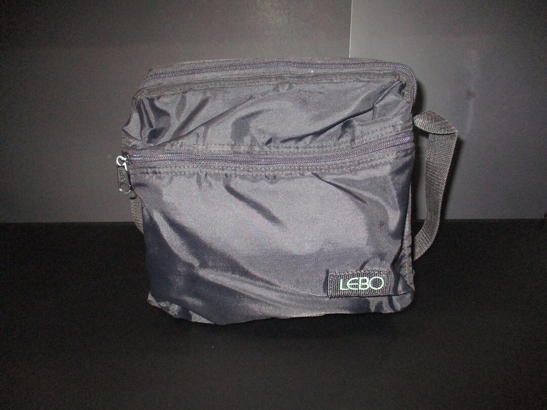 1980's/90's Lebo Black Cassette Tape Carrying Case Holder With Strap ...