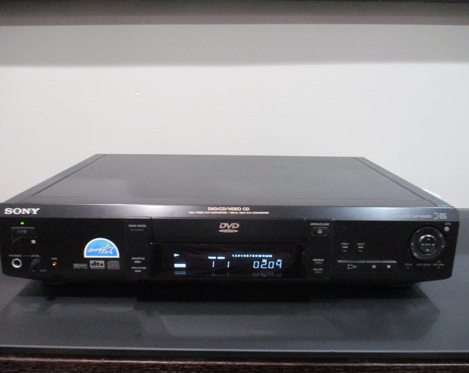 Sony DVP-S530D DVD/CD Player Works Great Free Shipping - Etsy