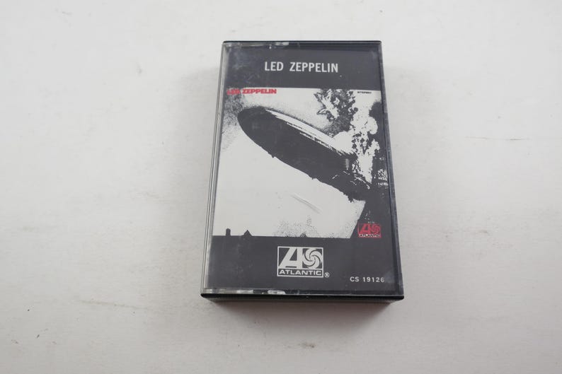 Vintage Led Zeppelin Cassette Tape: 1980s Rock Music - Etsy