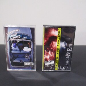 Vintage 1990's Comptons Most Wanted Rap Cassette Tapes Music to Driveby ...