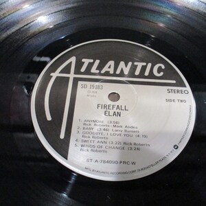 Vintage 1978 LP Record Firefall Elan Excellent Condition in Shrink Hype Sticker 63075 - Etsy