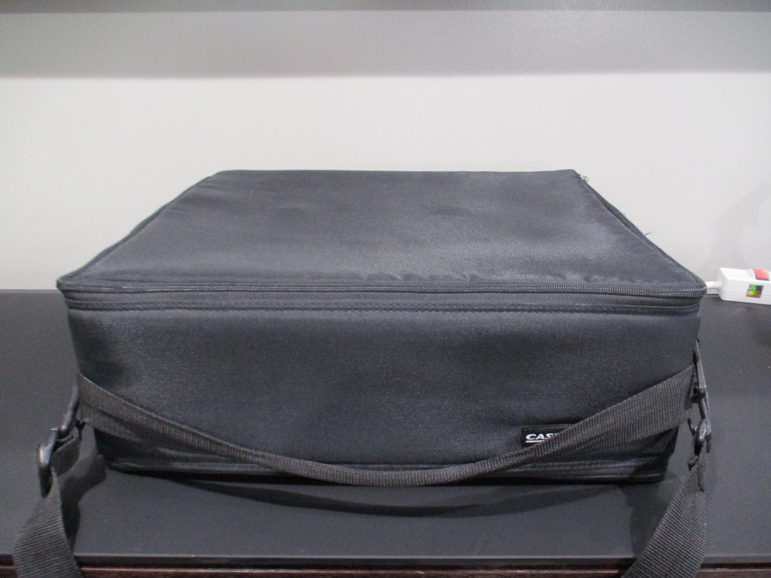 1980's Case Logic Black Cassette Tape Carrying Case Holds 120 Cassettes ...