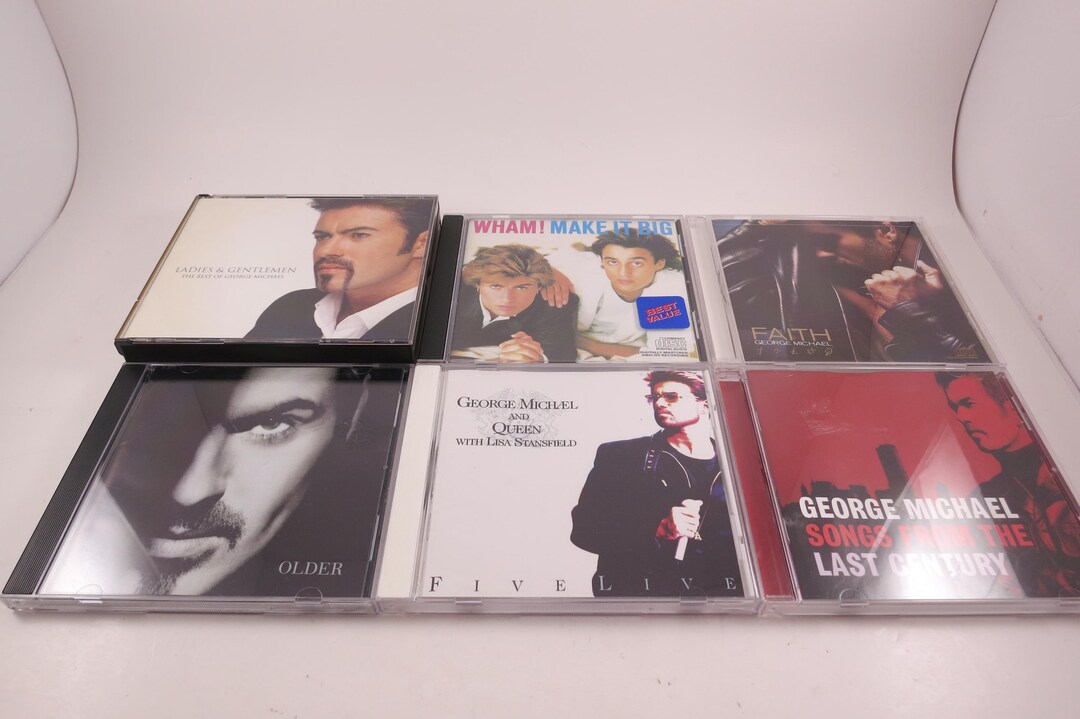 George Michael Wham! Cds: Ladies & Gentlemen, Faith, Make It Big, Older ...