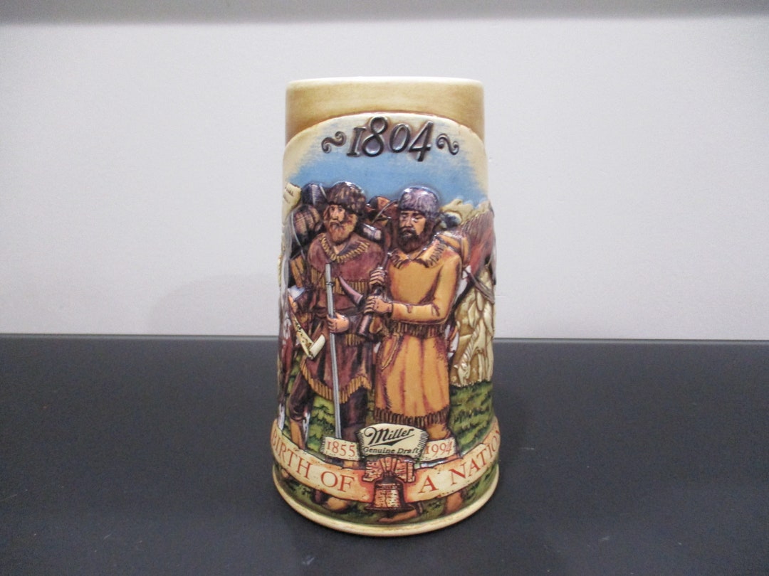 Vintage Miller 1992 'birth of a Nation' 1776 Beer Stein Mug Perfect ...
