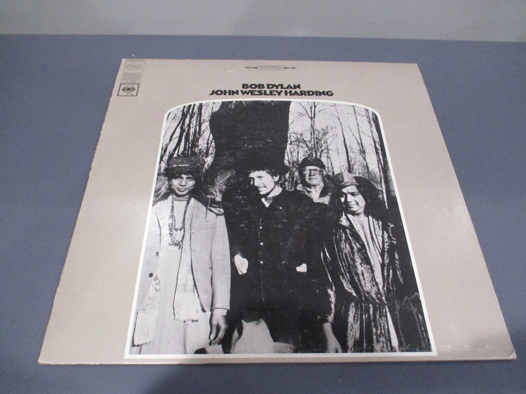 Vintage 1967 Vinyl LP Record Bob Dylan John Wesley Harding Excellent ...