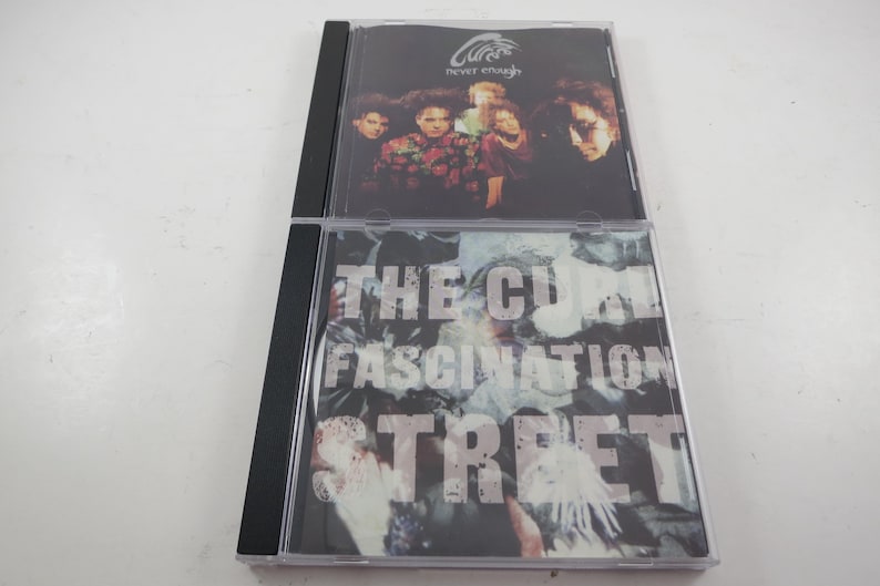 Vintage 1980s the Cure Cds: Kiss Me, Disintegration, Staring at the Sea ...