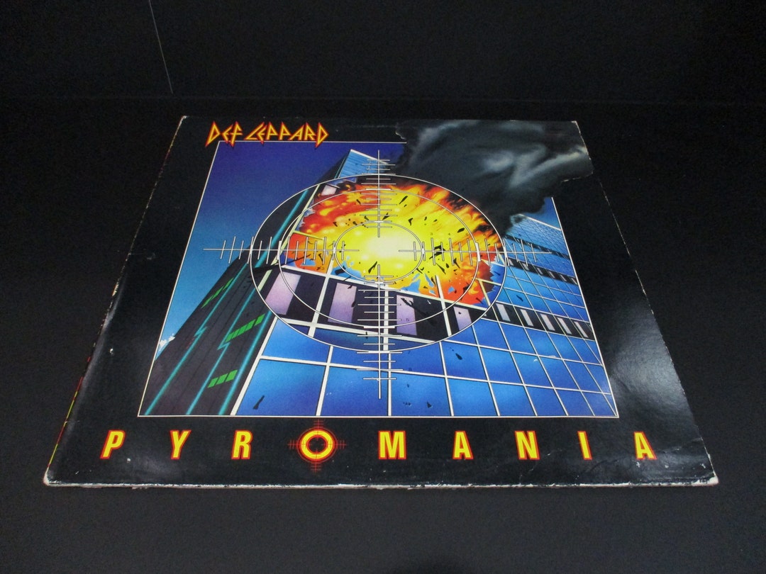 Vintage 1983 Vinyl LP Record Def Leppard Pyromania Excellent Condition 68162 - Etsy