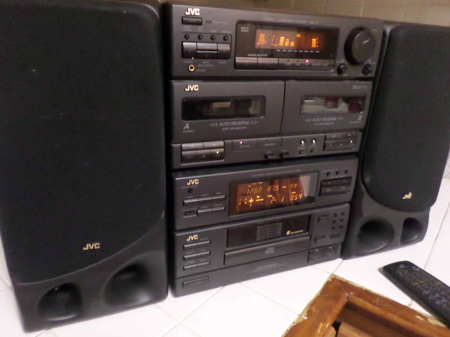 Early 1990's JVC Home Stereo System Compact Component | Etsy