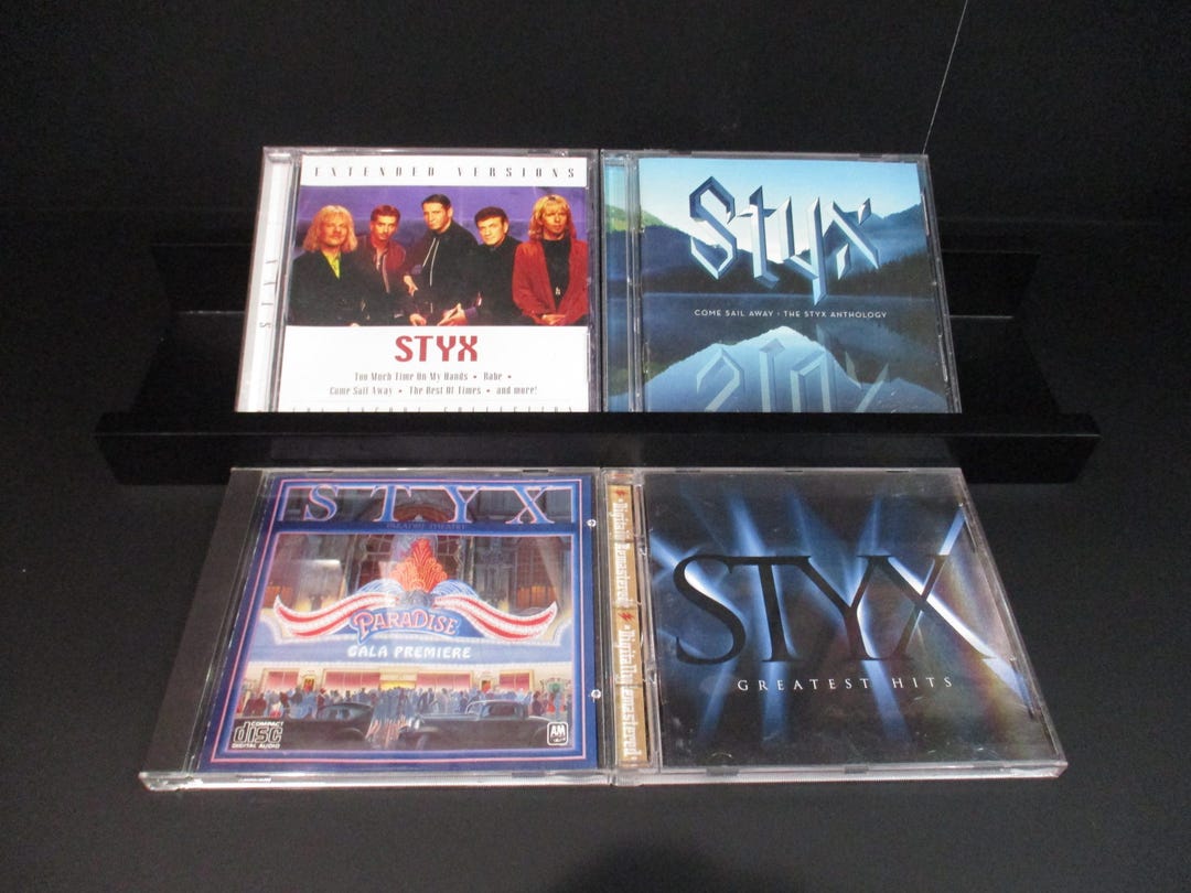 CD 80's/90's Styx Cd's Greatest Hits Paradise Theatre Extended Versions ...