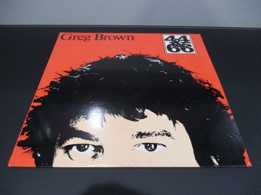 Vintage 1984 Vinyl LP Record Folk Country Record 44 & 66 Greg Brown ...