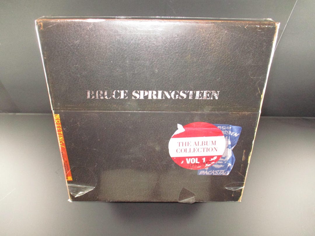Vinyl LP 8 Record Box Set Bruce Springsteen the Album Collection Volume ...