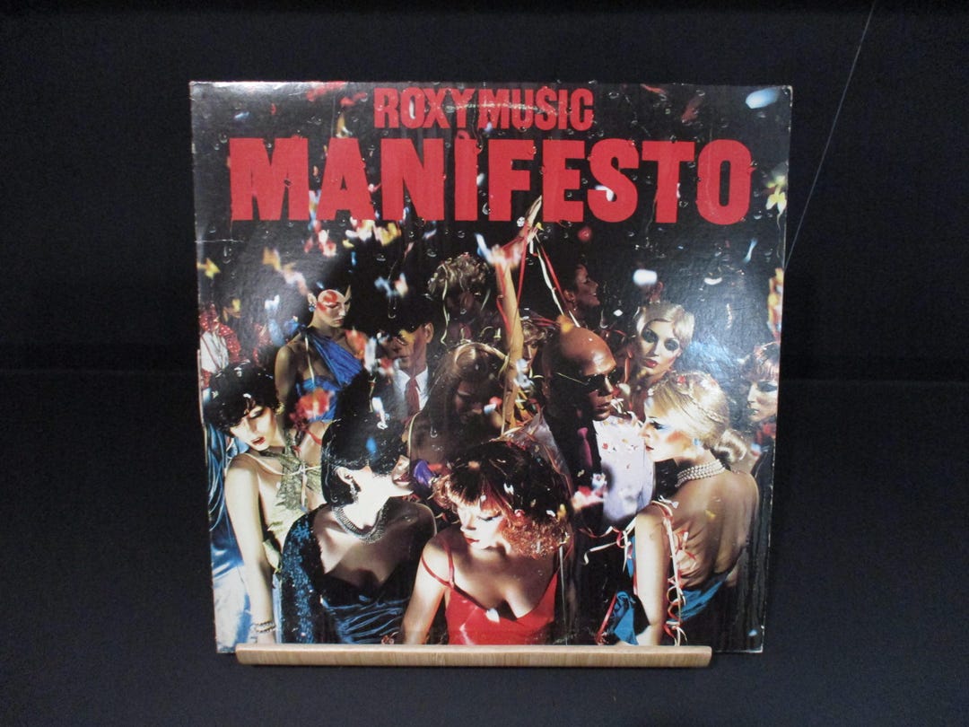 Vintage 1979 Vinyl LP Record Manifesto Roxy Music Excellent Condition ...