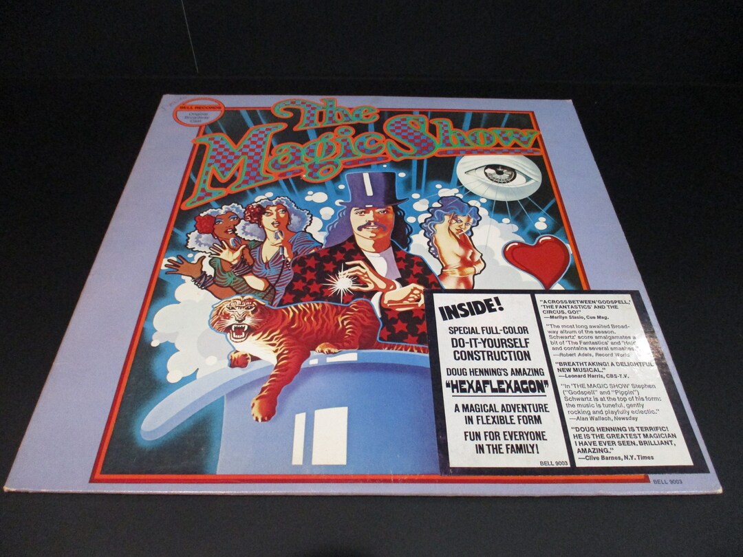 Vinyl 1974 LP Record the Magic Show Original Motion Picture Soundtrack ...