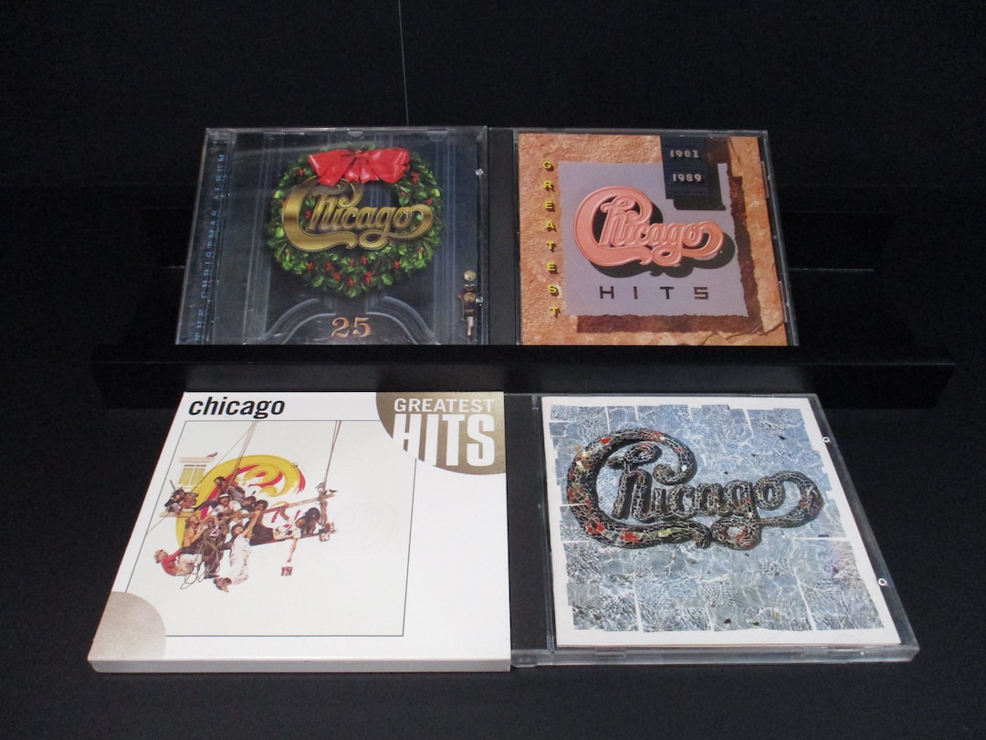 Vintage 80's/90's Chicago Cd's 25 Christmas Album 18 9 Greatest Hits ...