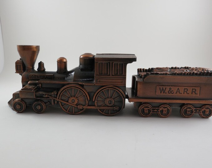 Vintage 1974 Banthrico Train Coin Bank: General W&ARR, 11 Inches - Etsy