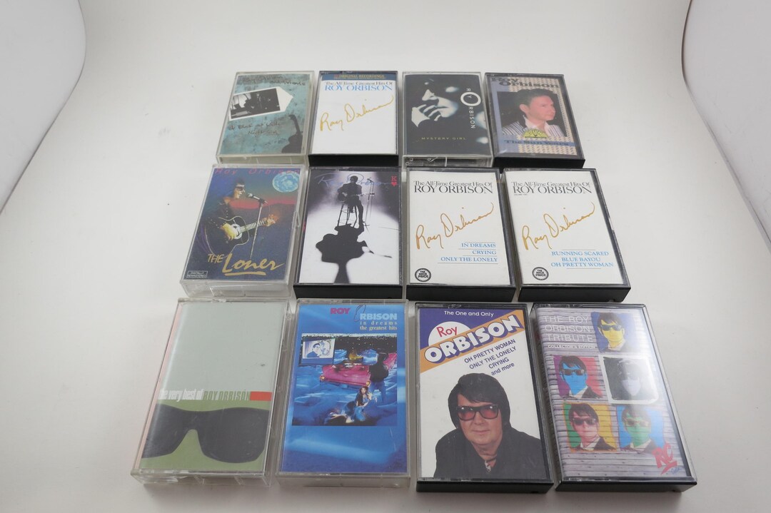 Vintage Roy Orbison Cassette Tape: Greatest Hits, Mystery Girl - Etsy