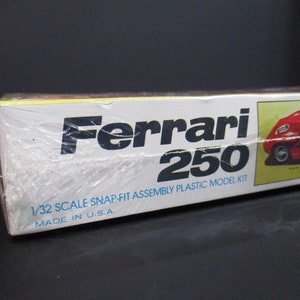 Vintage Lindberg 1/32 Scale Snap Fit Ferrari 250 Trans Am Series Model ...