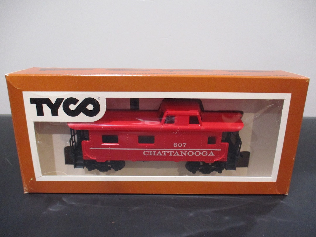 Vintage Tyco Trains HO Scale Chattanooga 607 40ft Caboose New in ...