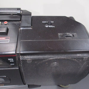 Vintage Sharp WQ-T238 Stereo Radio Cassette Recorder Twin Cam Rare Unit ...