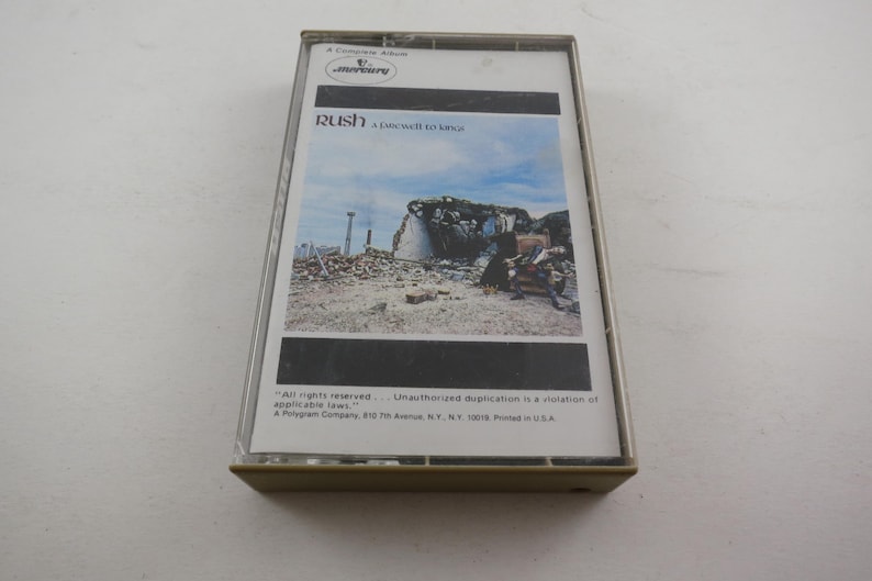 Vintage Rush Cassette Tapes - 1980s Rock Music - Sold Individually - Etsy