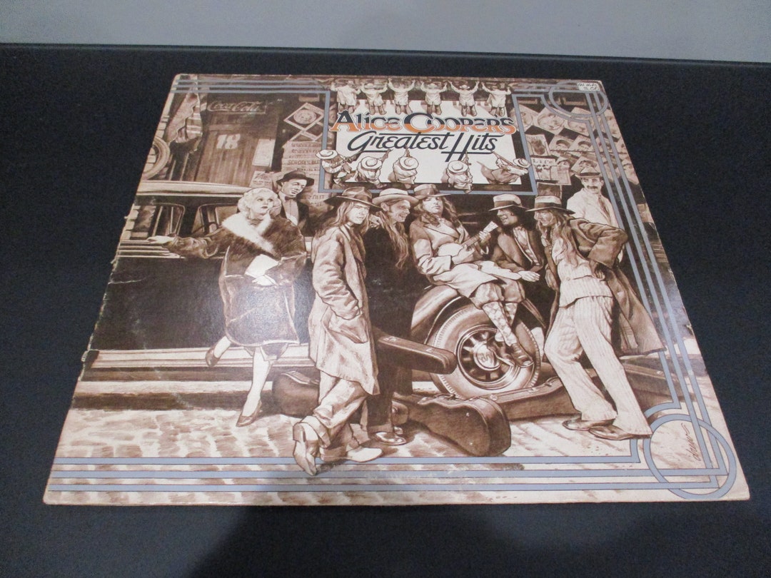 Vintage 1987 Vinyl LP Record Alice Cooper Greatest Hits Very Good ...