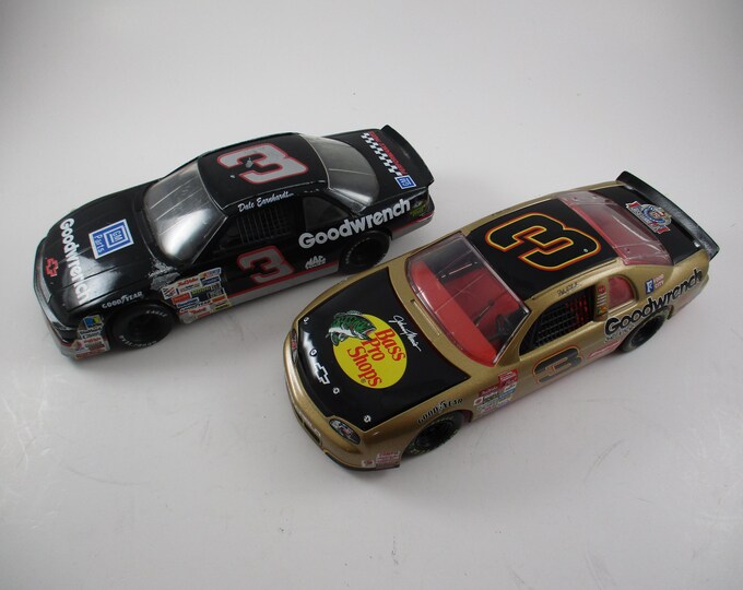 Pair of Dale Earnhardt No 3 1:24 Scale Goodrich Bass Pro Shops ...