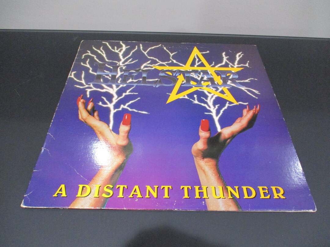 Vintage 1988 Helstar - A Distant Thunder Vinyl LP - Near Mint - Etsy