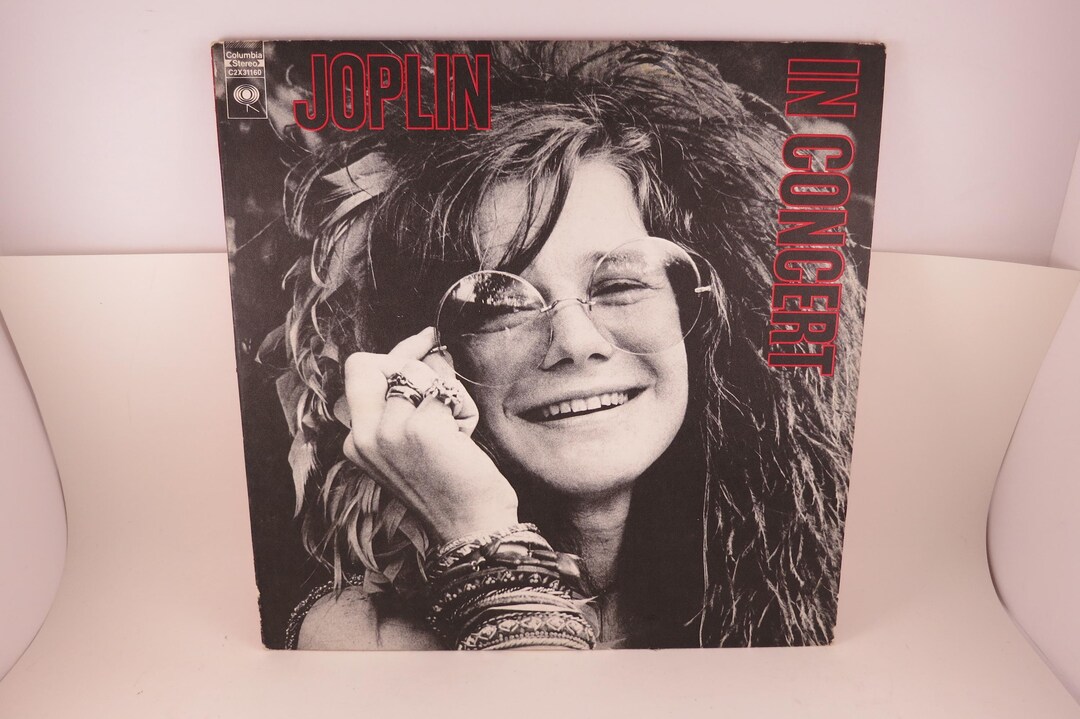 Janice Joplin 'in Concert' 1972 LP Vinyl Record - Etsy