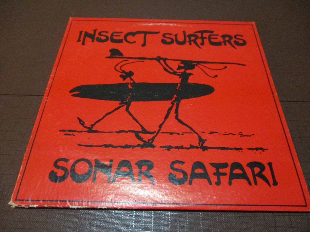 Vintage 1983 Vinyl EP Record Insect Surfers Sonar Safari - Etsy