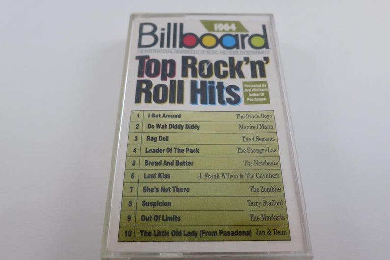 1990's Billboard Top Rock N Roll Cassette Tapes 55-89 Many More - Etsy