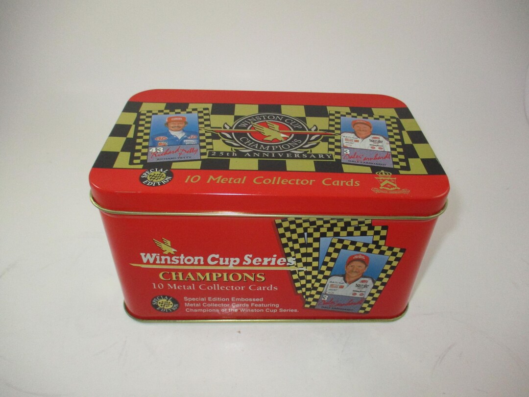 Vintage 1995 NASCAR 25th Anniversary Embossed Metallic Impressions ...