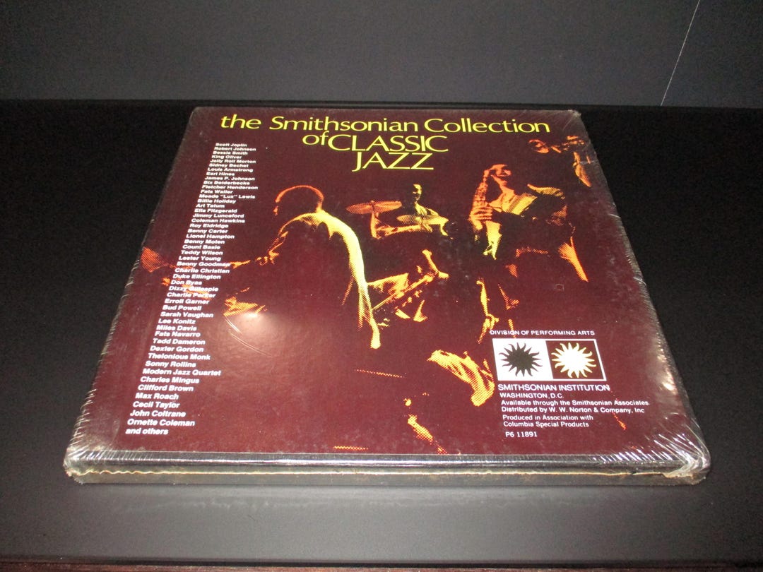 Vintage 1973 Vinyl LP 6 Record Jazz Box Set the Smithsonian Collection ...