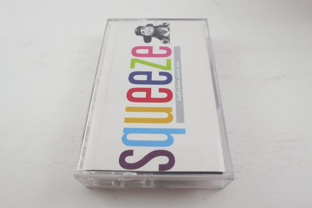 Vintage 1980's Squeeze Cassette Tapes Greatest Hits Babylon and on UK ...