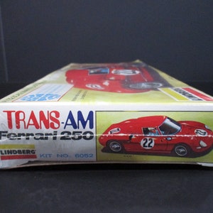Vintage Lindberg 1/32 Scale Snap Fit Ferrari 250 Trans Am Series Model ...