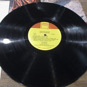 Vintage 1972 Vinyl LP Record Stevie Wonder Talking Book Excellent ...