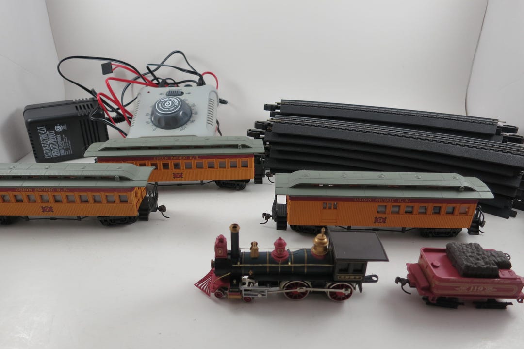 Vintage Bachmann Trains HO Scale Old Tyme Village Express Complete New ...