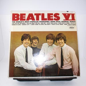 Vintage 1965 Vinyl LP Record Beatles VI See Label Variation Very Good ...