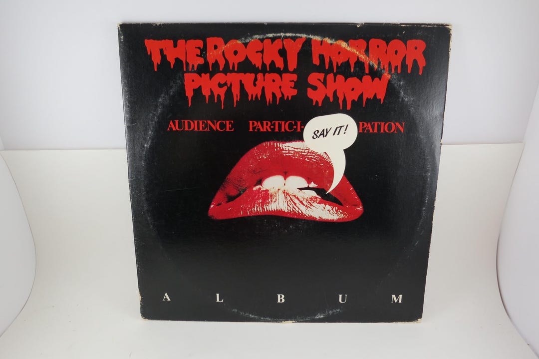 Vintage 1983 Vinyl LP Record the Rocky Horror Picture Show Audience Par ...