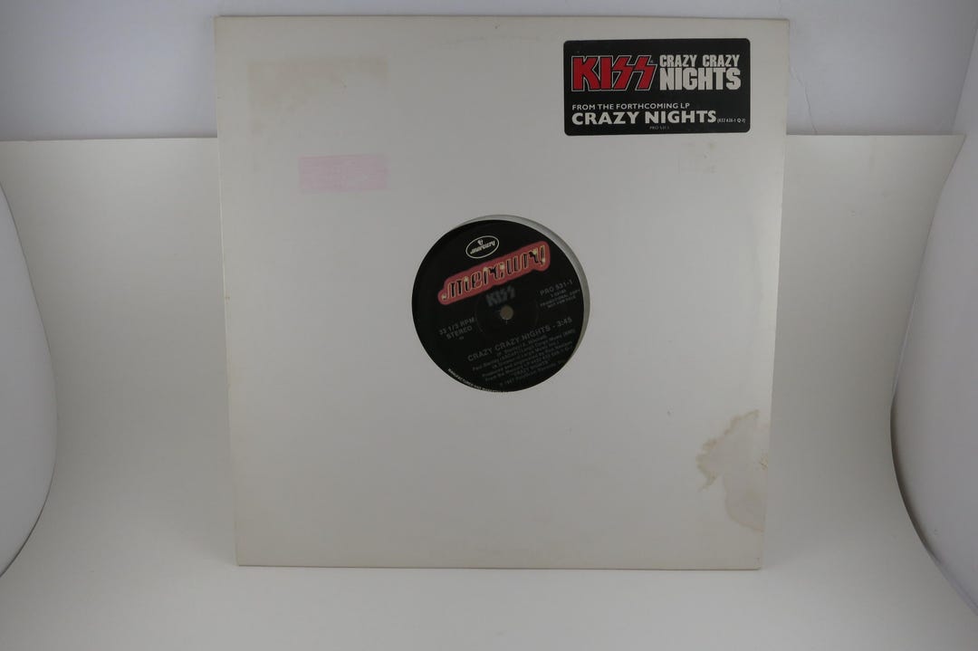 Vintage 1987 Vinyl Record Crazy Crazy Nights Kiss Promo EP VG+ - Etsy