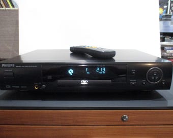 Vintage 2000 Philips DVD-711 Dvd/cd Player Works Perfect Free Shipping ...