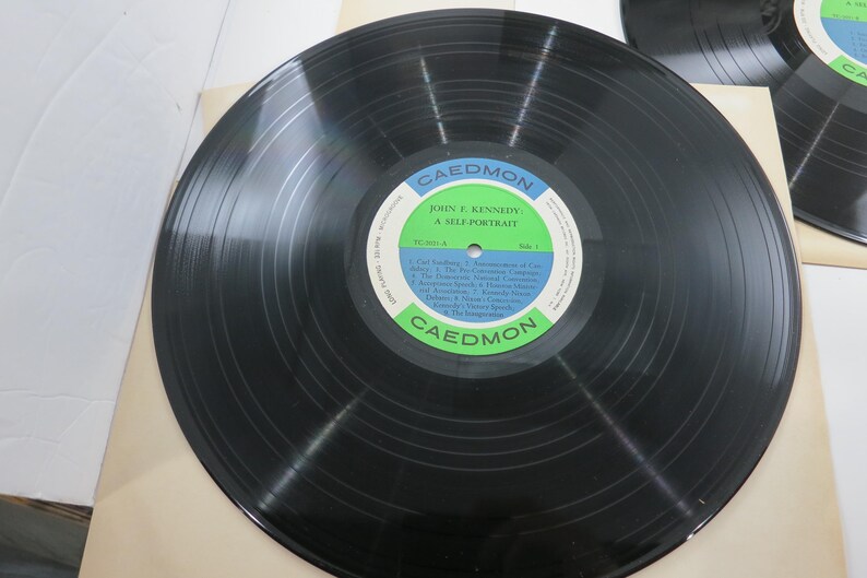 John F Kennedy Vinyl Record LP, 1964 "a Self Portrait" 2-record Set - Etsy