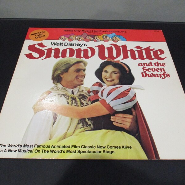 Snow White Record Etsy