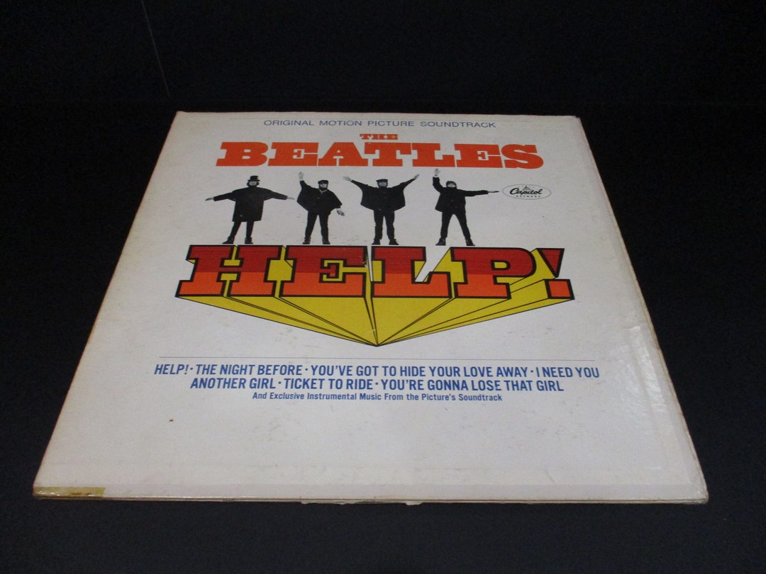 Vintage 1965 Vinyl LP Record the Beatles Help Very Good Condition Mono ...