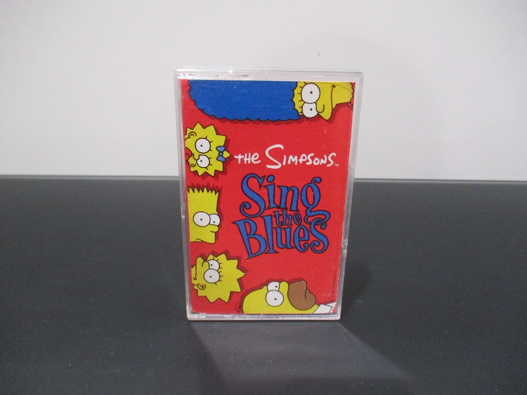 Vintage 1990 Cassette Tape the Simpsons Sing the Blues - Etsy
