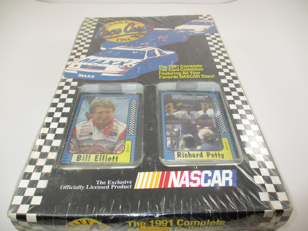 1991 Maxx Racing Cards Sealed Factory Complete Set 240 Cards Petty ...